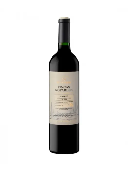 Ficha Técnica del vino Fincas Notables Malbec (Malbec) de Bodega El ...
